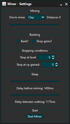 [FREE] Miner | Custom sleeps | Any location | Power mining | Banking ...