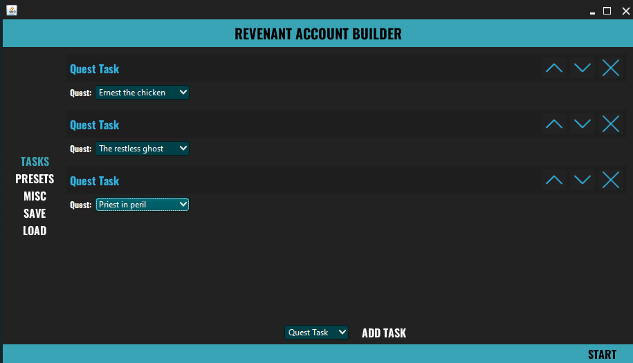 Revenant Account Builder | Task System | Ava's Accumulator | Cannon ...