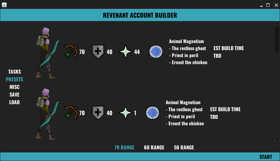 Revenant Account Builder | Task System | Ava's Accumulator | Cannon ...