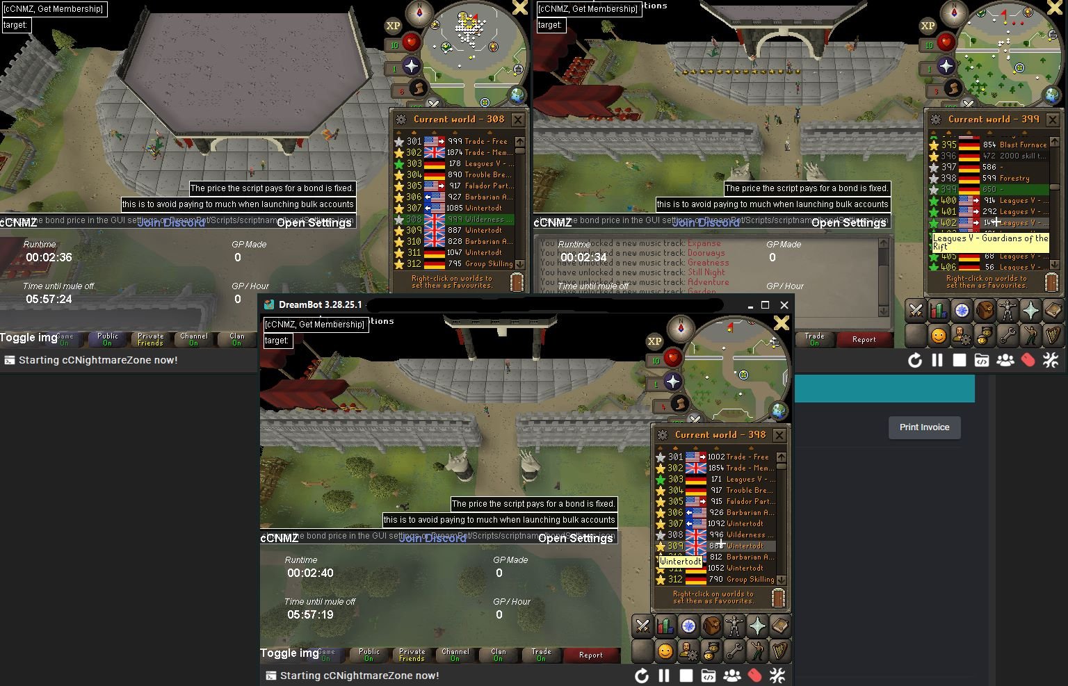 Small bot project - Goals - DreamBot - Runescape OSRS Botting